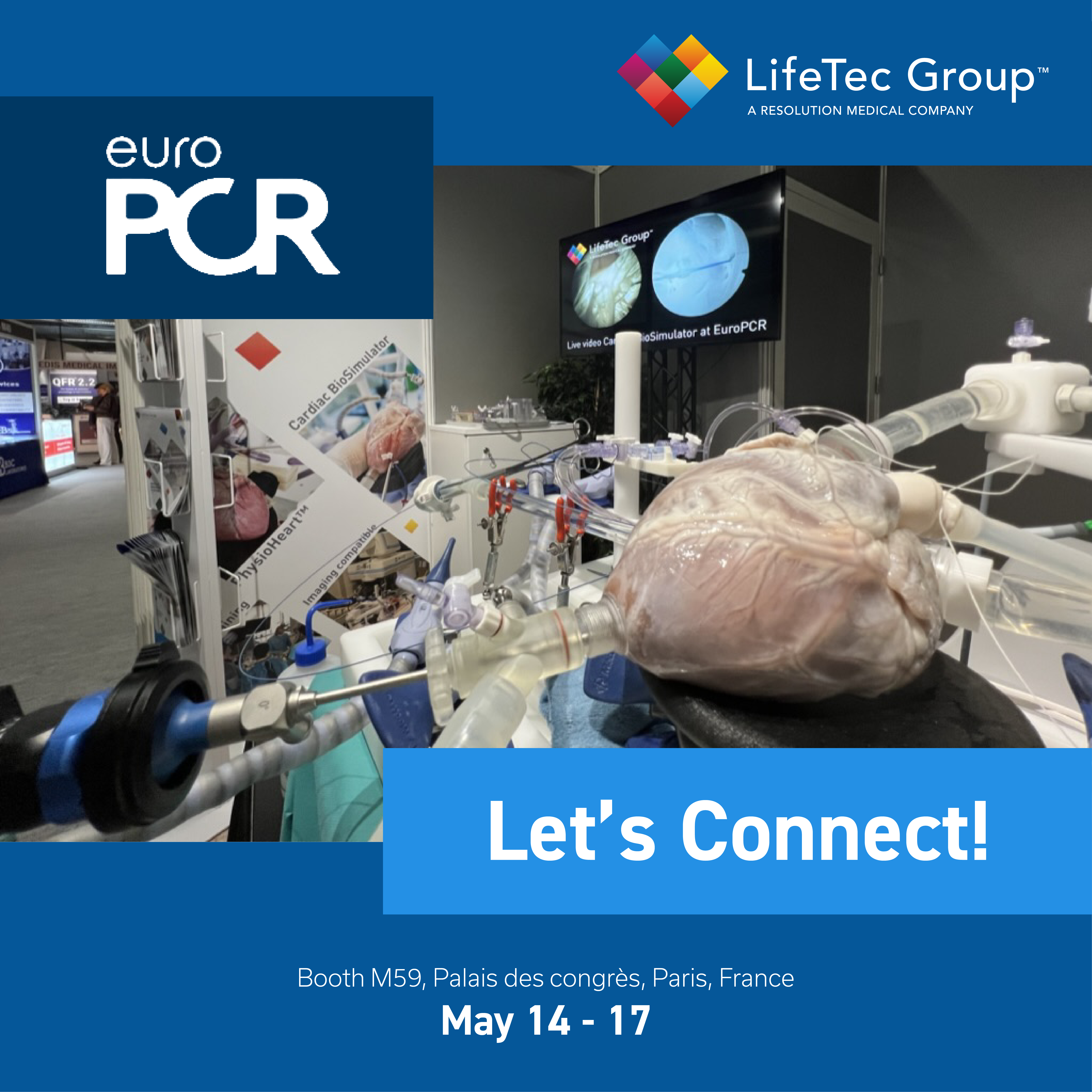 Meet us at EuroPCR 2024 | LifeTec Group